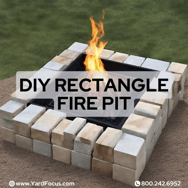 DIY Rectangle Fire Pit: Upgrade Your Outdoor Space — Yard Focus