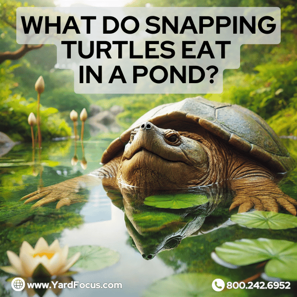 What Do Snapping Turtles Eat in a Pond: Find Out Now! — Yard Focus